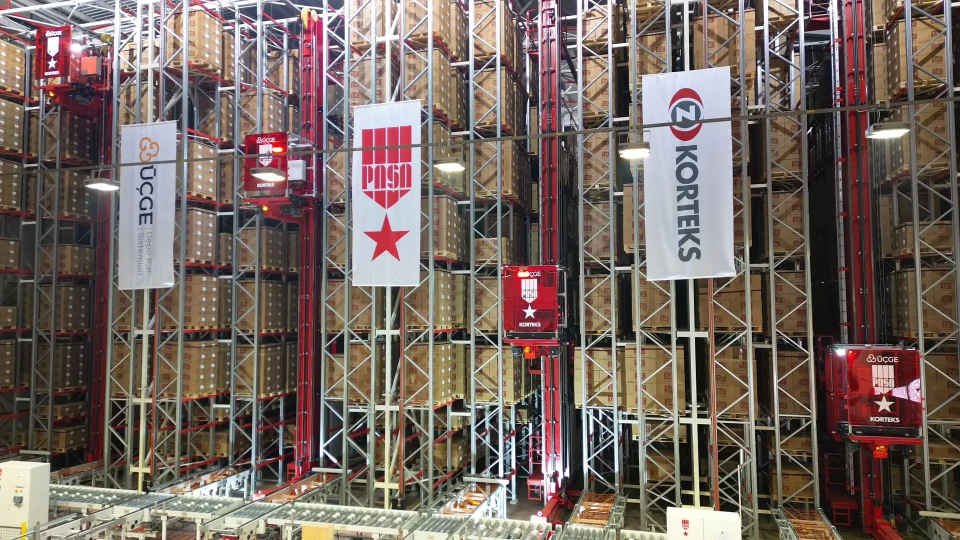 Korteks - Automatic Warehouse AS/RS Project - ÜÇGE DRS | Warehouse ...